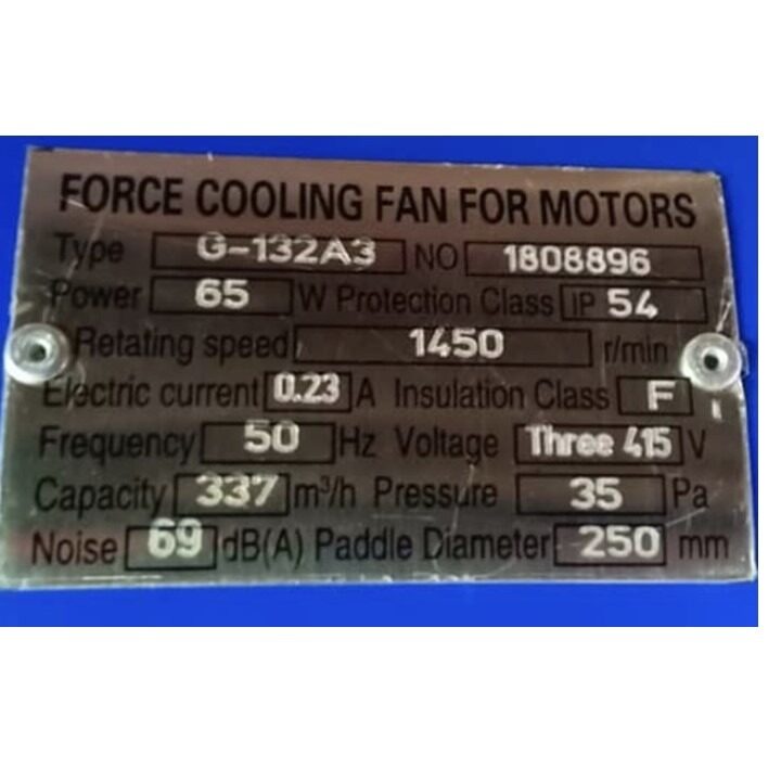 Force Cooling Fan for Motors G132A 4P | Lazada