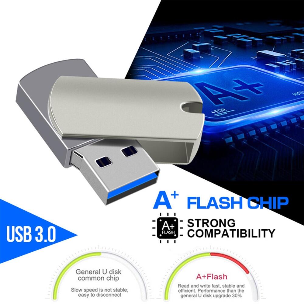 2023 New Usb 3.0 16TB High Speed Pendrive 8TB Metal Cle Usb Flash Drive ...