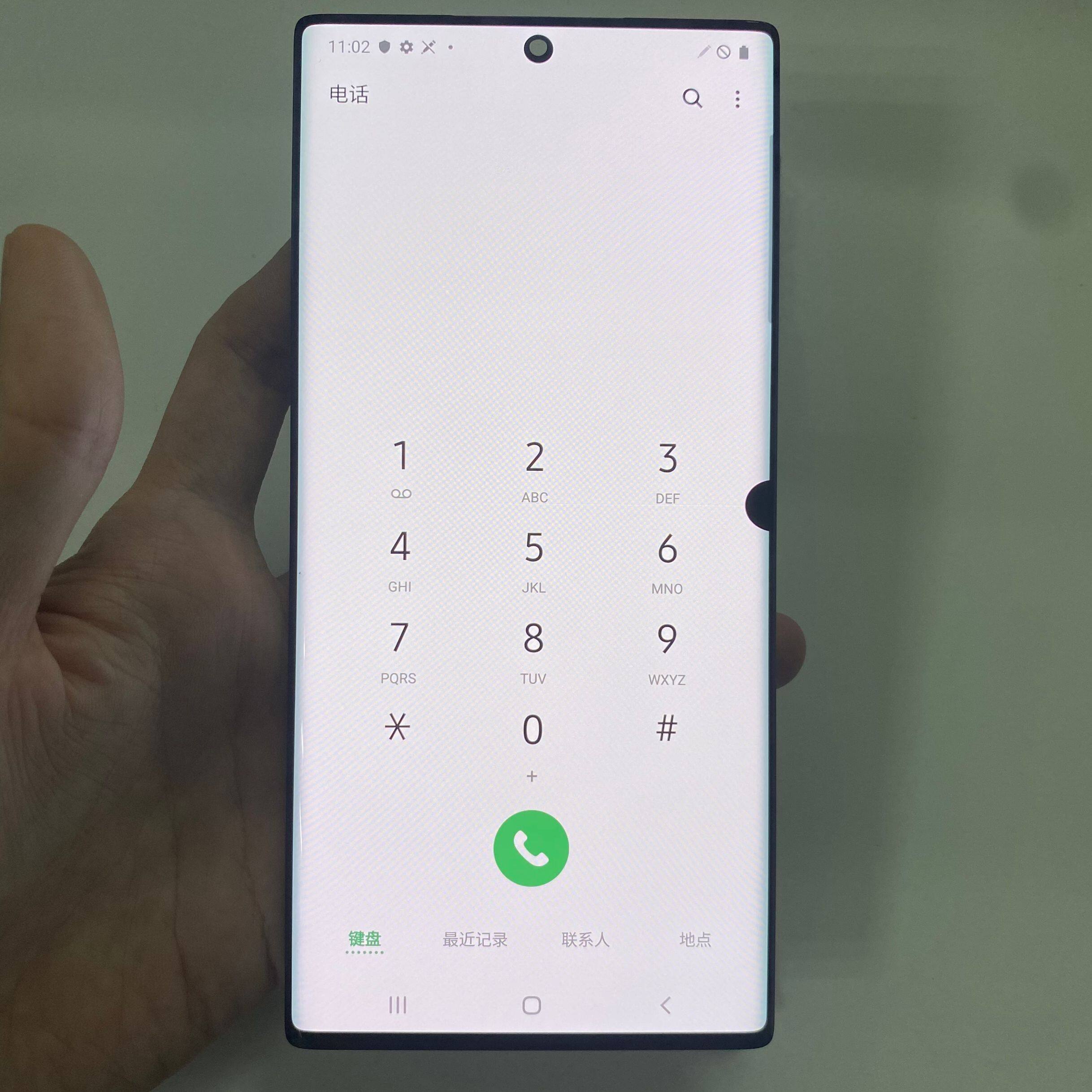 Original Defect Point Line For Samsung Galaxy Note 10 N970F LCD Display ...