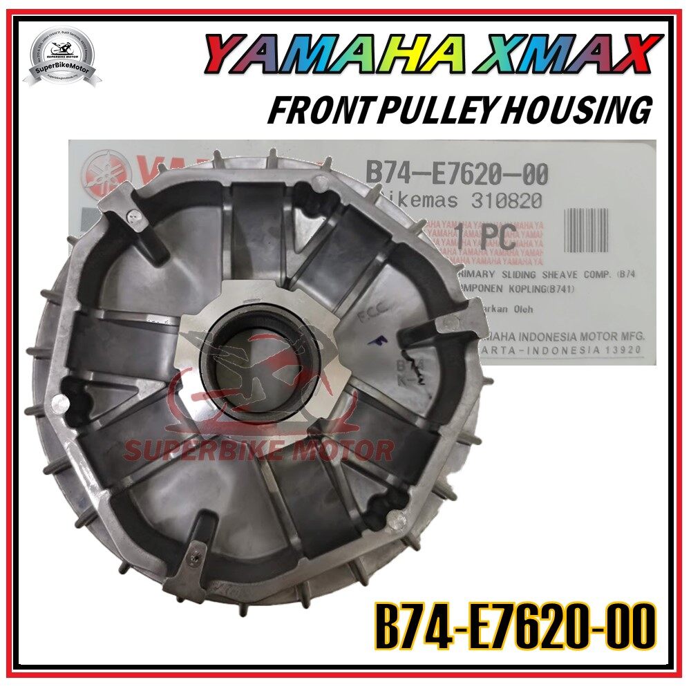 YAMAHA XMAX / XMAX250 - 100% Original Front Pulley Housing / Primary Sliding Sheave Comp - [B74 ...