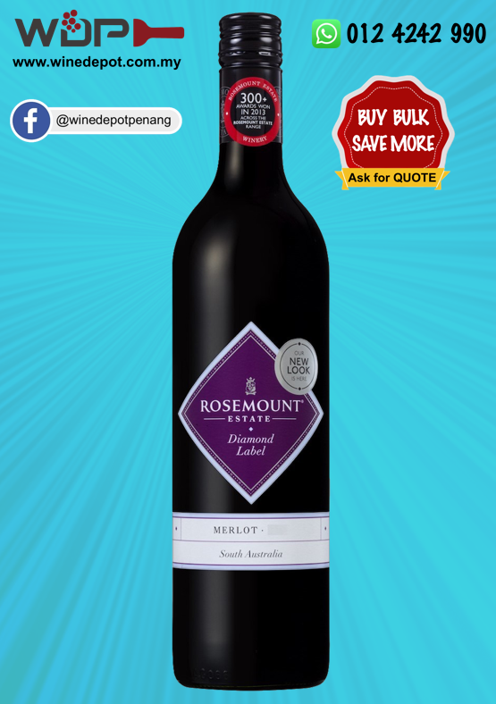 ROSEMOUNT ESTATE DIAMOND LABEL MERLOT | Lazada