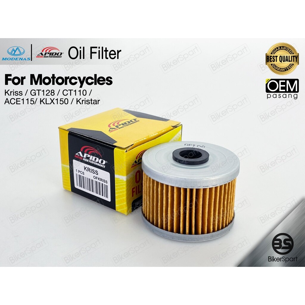 Apido Modenas Kriss / GT128 / CT110 / ACE115/ KLX150 / Kristar / Oil ...
