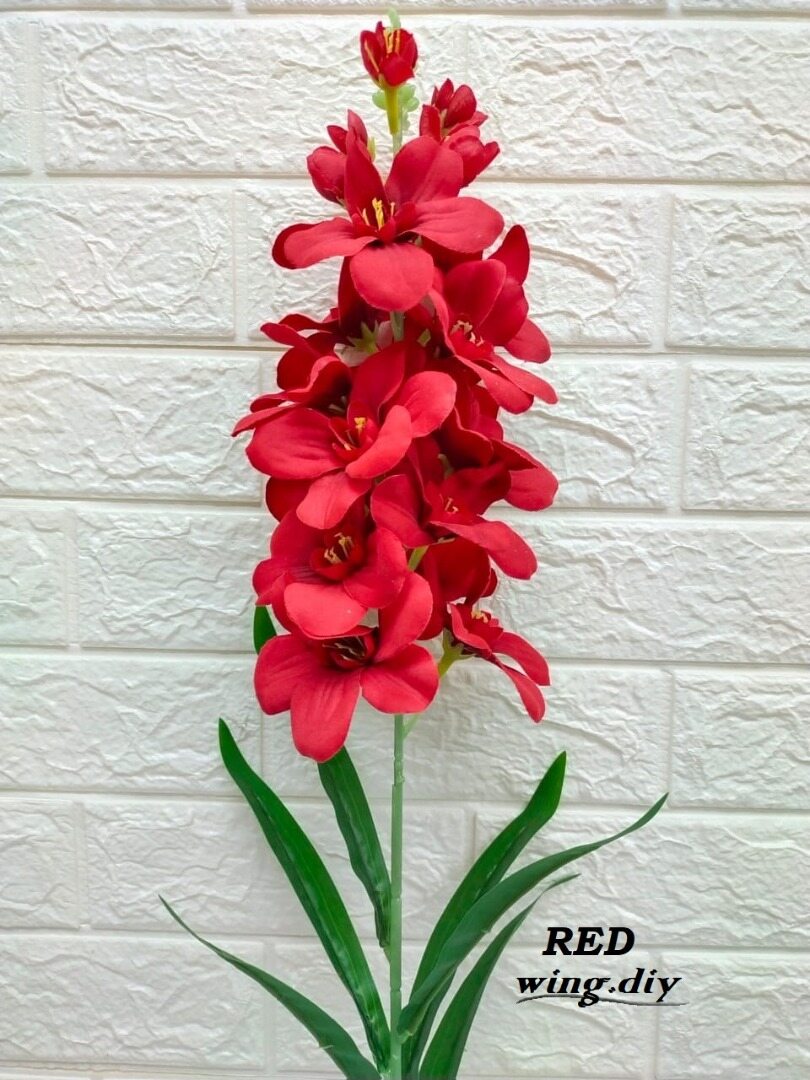 ARTIFICIAL VIOLET DELPHINIUM FLOWER / CONSOLIDA FLOWER / MATTHIOLA ...