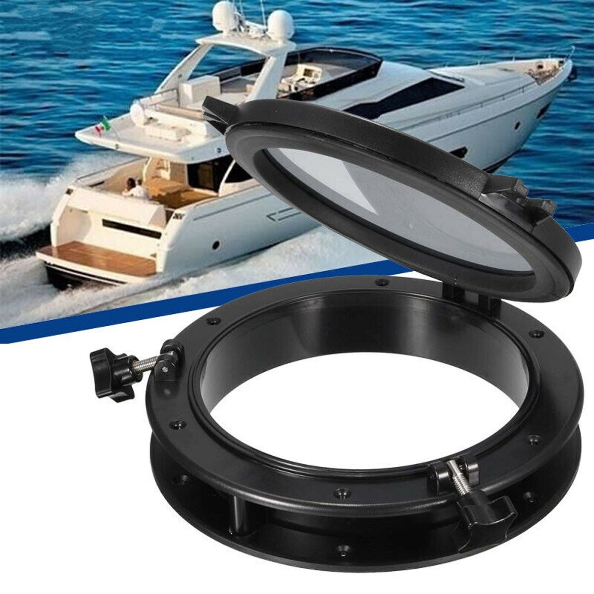 เรือเรือยอชท์เปิด Portlight 10นิ้วหน้าต่างสำหรับเปลี่ยน Porthole 25ซม ...