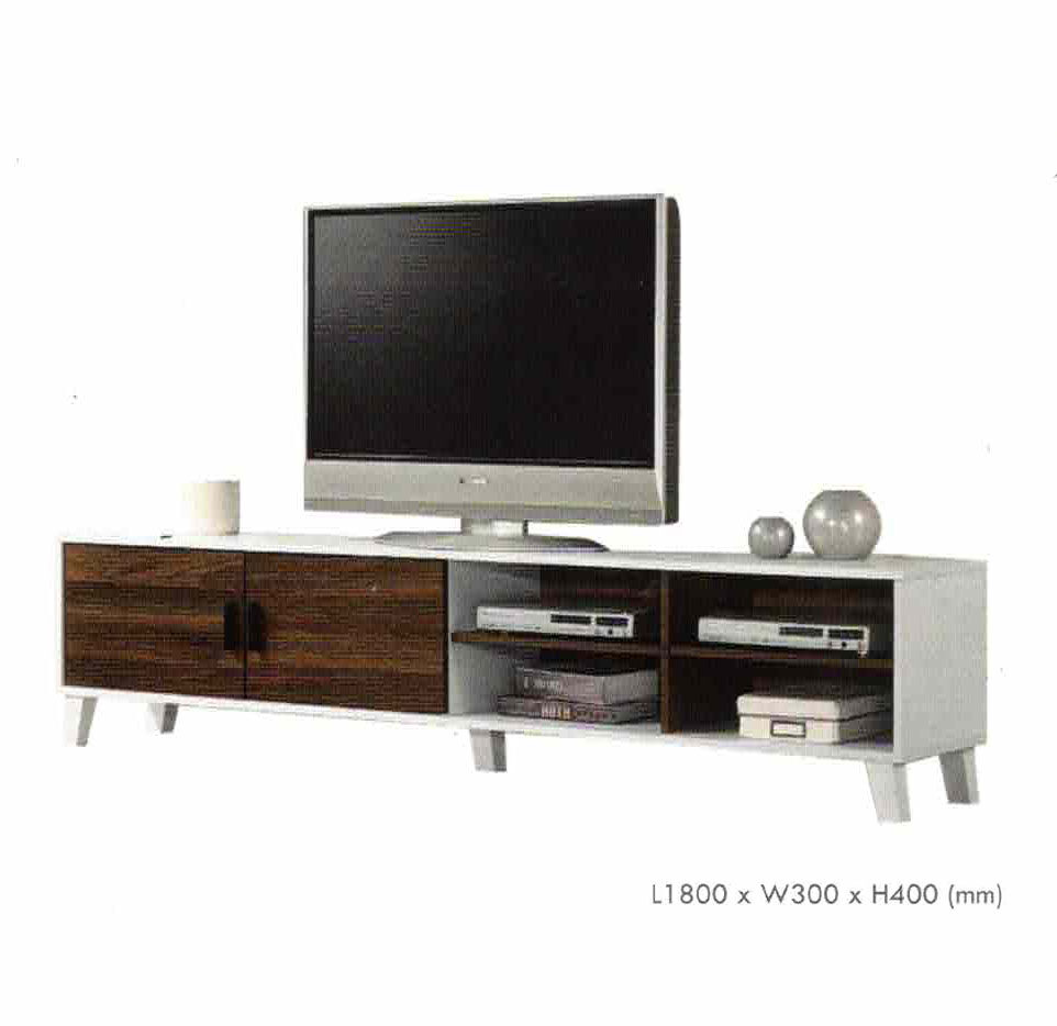 6 Feet TV Cabinet Wood Place on Floor Cabinet L1800MM X W300MM X H420MM ...