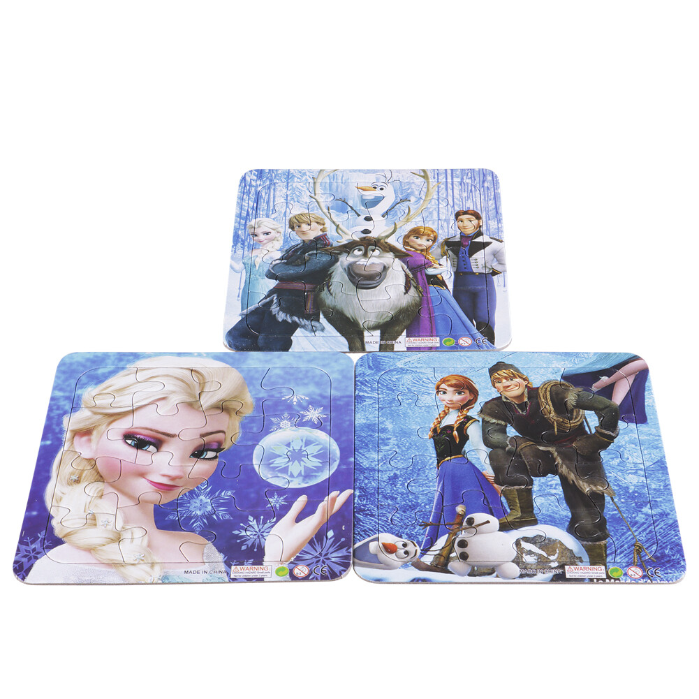lily'sshop Frozen Princess Puzzle Educational Toys Cartoon Toys for ...