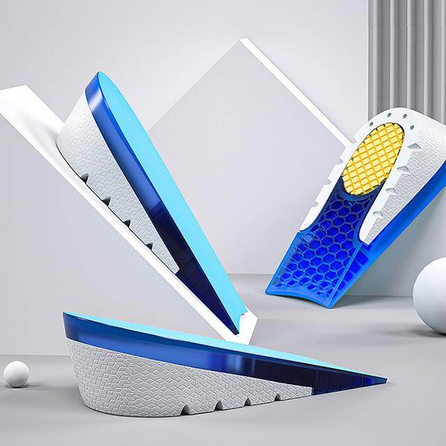 【hot】 NOIPACE TPE Heel Lift Insoles For Women Men Silicone Gel Height ...