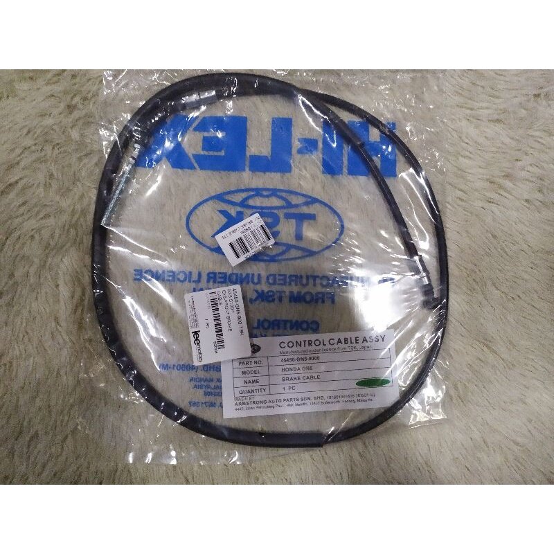 100% ORIGINAL TSK HONDA EX5 HIGH POWER BRAKE CABLE TALI BRAKE TSK | Lazada