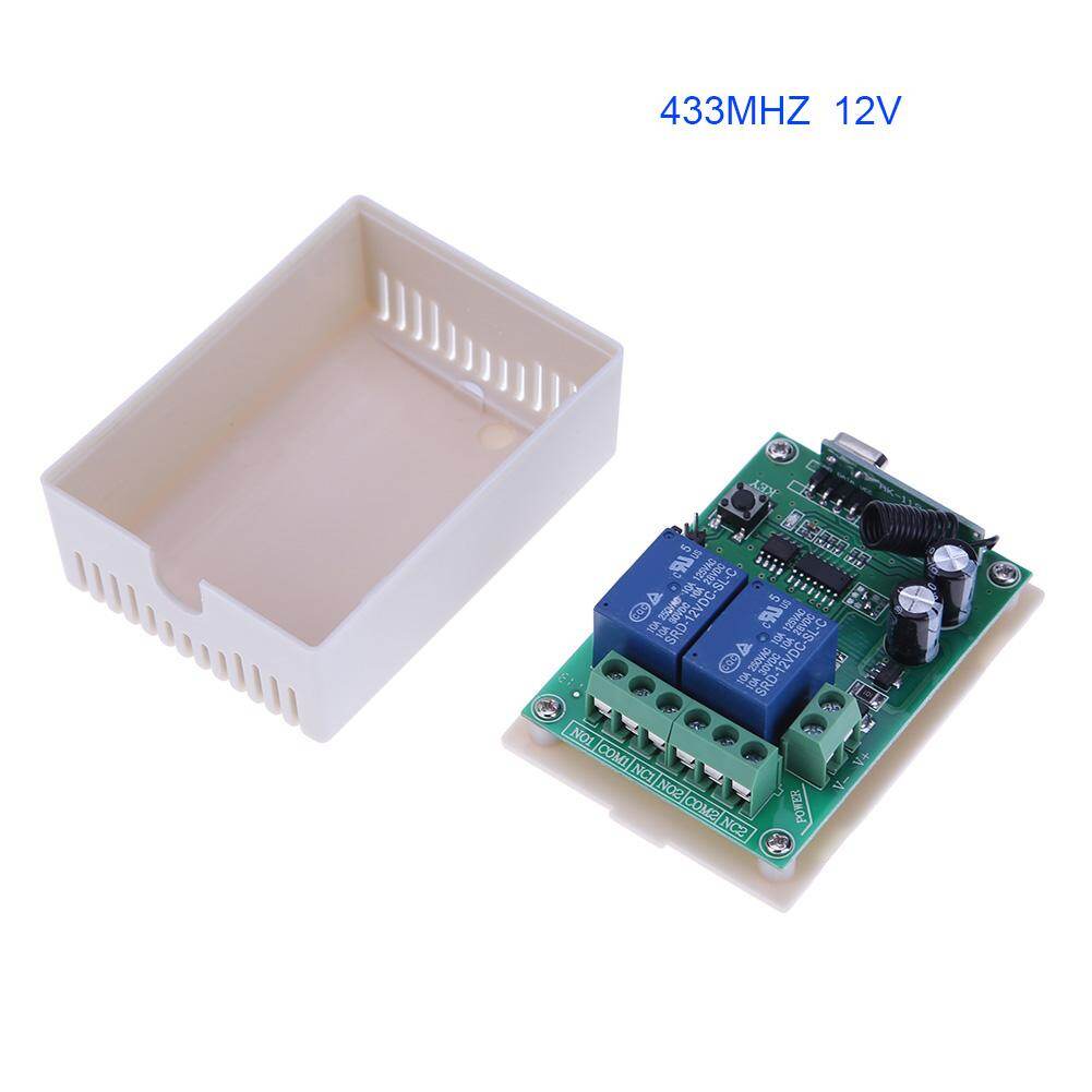 (Ready) 2 Relay Wireless Remote Control Switch+2pcs Two Keys Remote ...