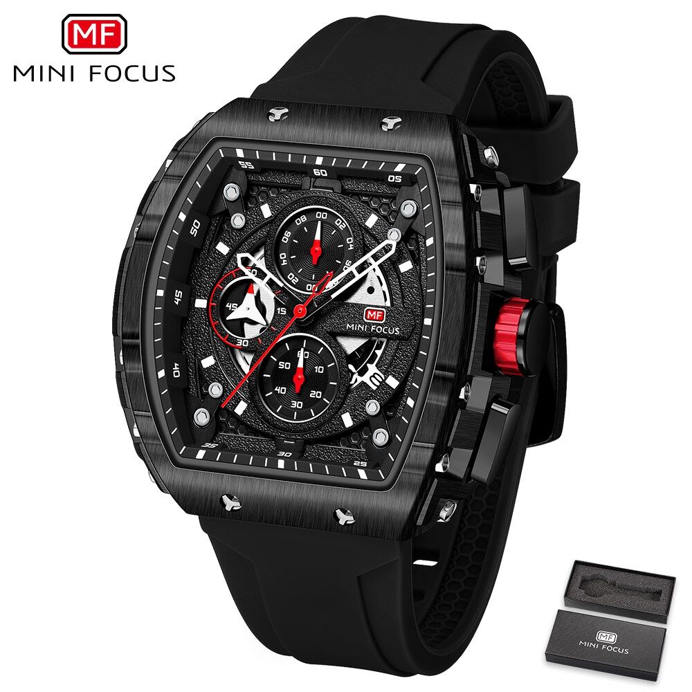 MINIFOCUS MINI FOCUS MF0202G สุดหรูนาฬิกาข้อมือมียี่ห้อสำหรับ Man ...