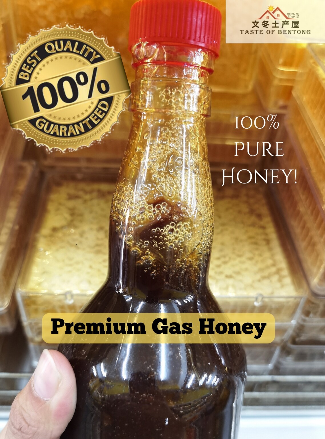 ORIGINAL Honey Madu Tualang, Royal jelly, Hutan & Kelulut dengan UKM ...