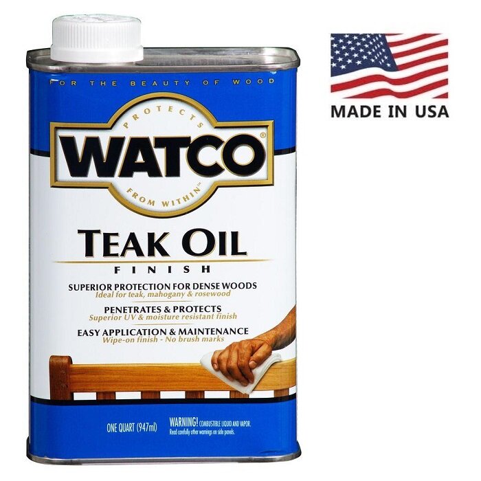 Watco Teak Oil Wood Shine Wood Polish Indoor Ourdoor 947ml | Lazada