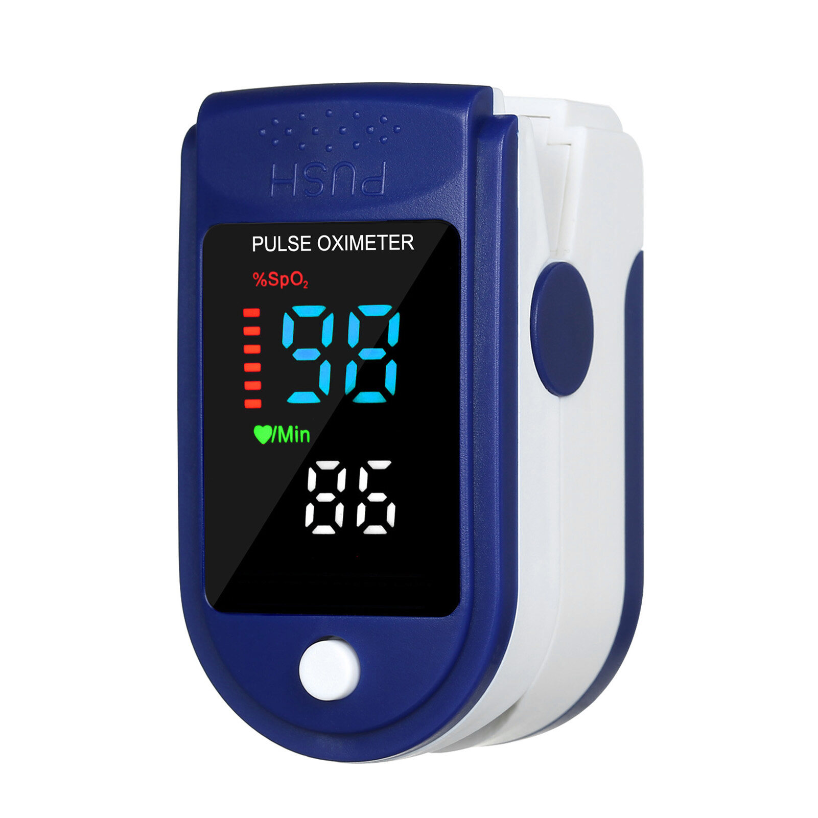 ปลายนิ้วเครื่องให้เลือดและออกซิเจนชีพจร Mini SpO2 Monitor มอนิเตอร์วัด ...