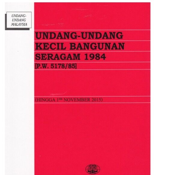 Undang-Undang Kecil Bangunan Seragam 1984 | Lazada