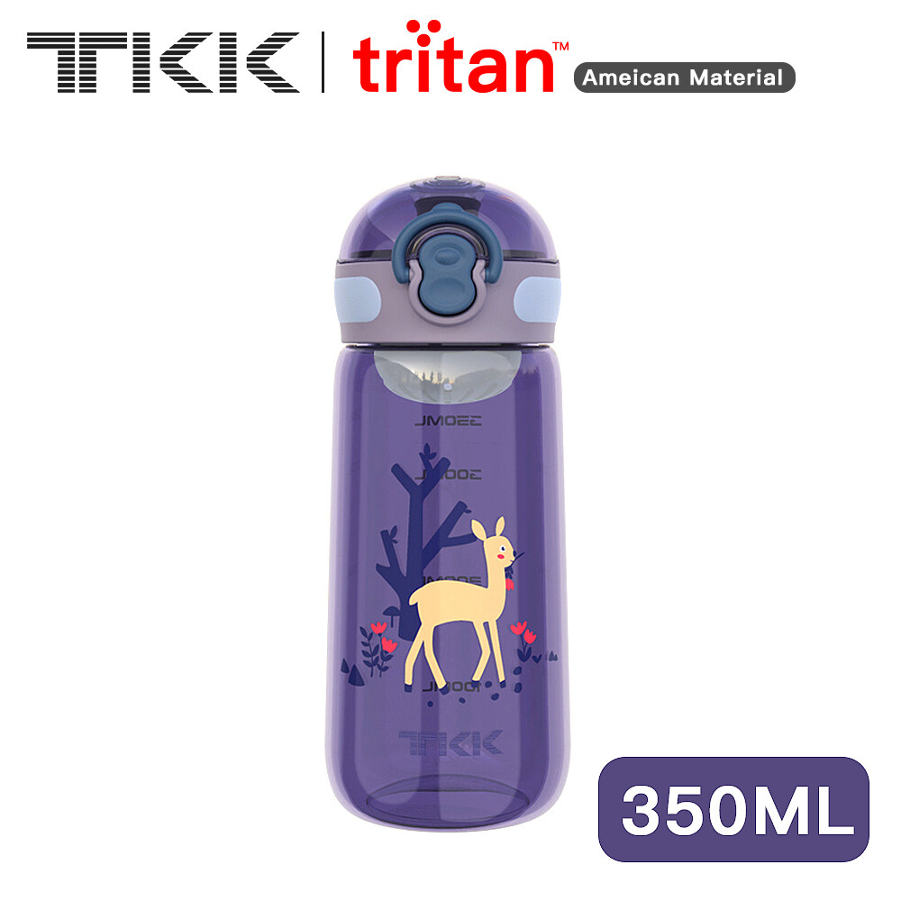 TKK กระบอกใส่น้ำวัสดุ Tritan เกรดอาหาร ปราศจาก BPA 16oz/11oz กระติกน้ำนักเรียน มีฝาปิดกันรั่วและ ...