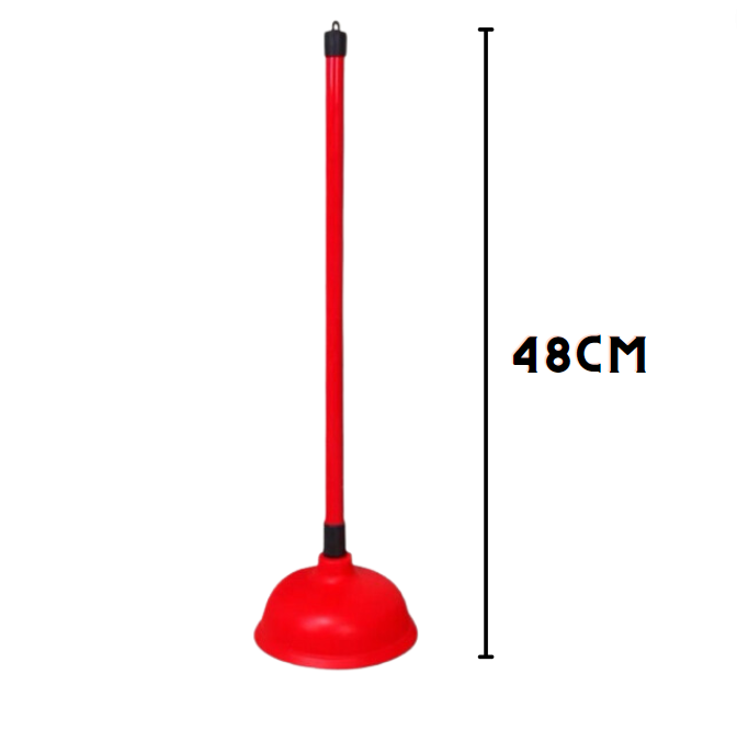 iPii High Pressure Drain Buster Toilet Plug Sink Plunger Tool Clog Pump ...