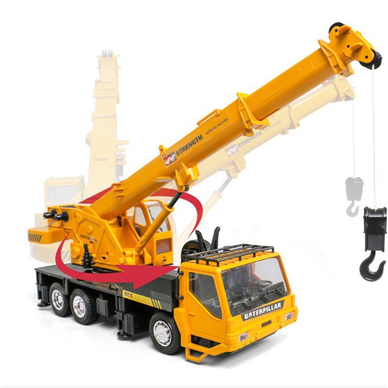 Rc Hoist Crane Model Engineering Car Toys For Children Birthday Xmas ...