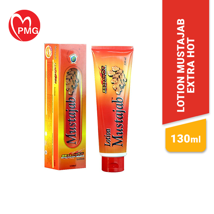 [PMG PHARMACY] Mustajab Extra Hot Lotion 130ml | Lazada