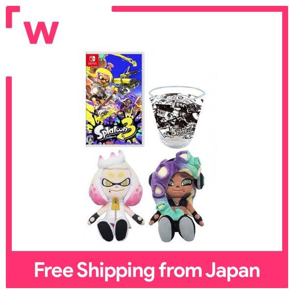 Splatoon 3 - Switch + Tentacles Plushie Set (Includes [Amazon.co.jp ...