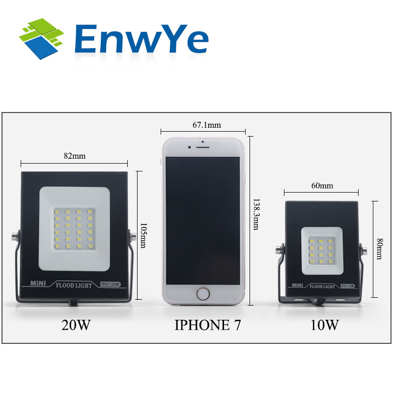 LED FloodLight IP67 Waterproof 220V 10W 20W 30W 50W 100W 150W 200w Outdoor Garden Projector ...