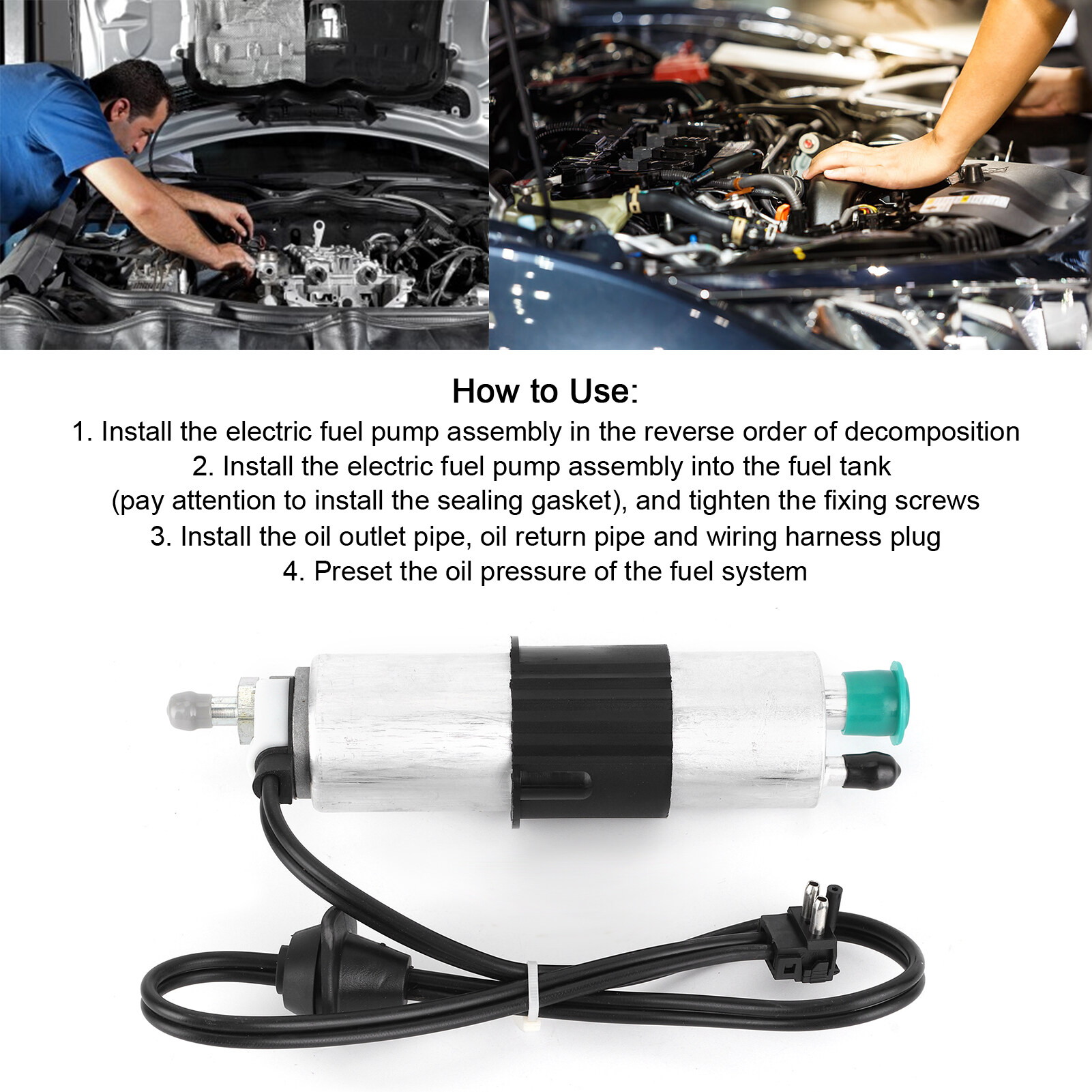 【Hot sale】ไฟฟ้าโมดูลปั๊มเชื้อเพลิง0004704994 Fit สำหรับ Mercedes-Benz ...