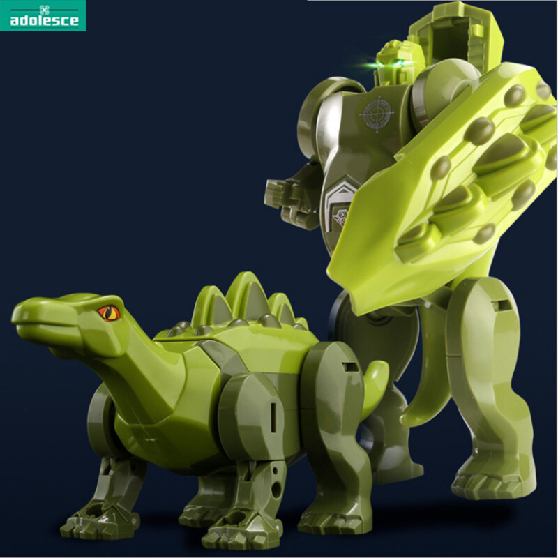 AD【ready stock】Boy Toy Deformed Dinosaur Tyrannosaurus Rex Triceratops ...