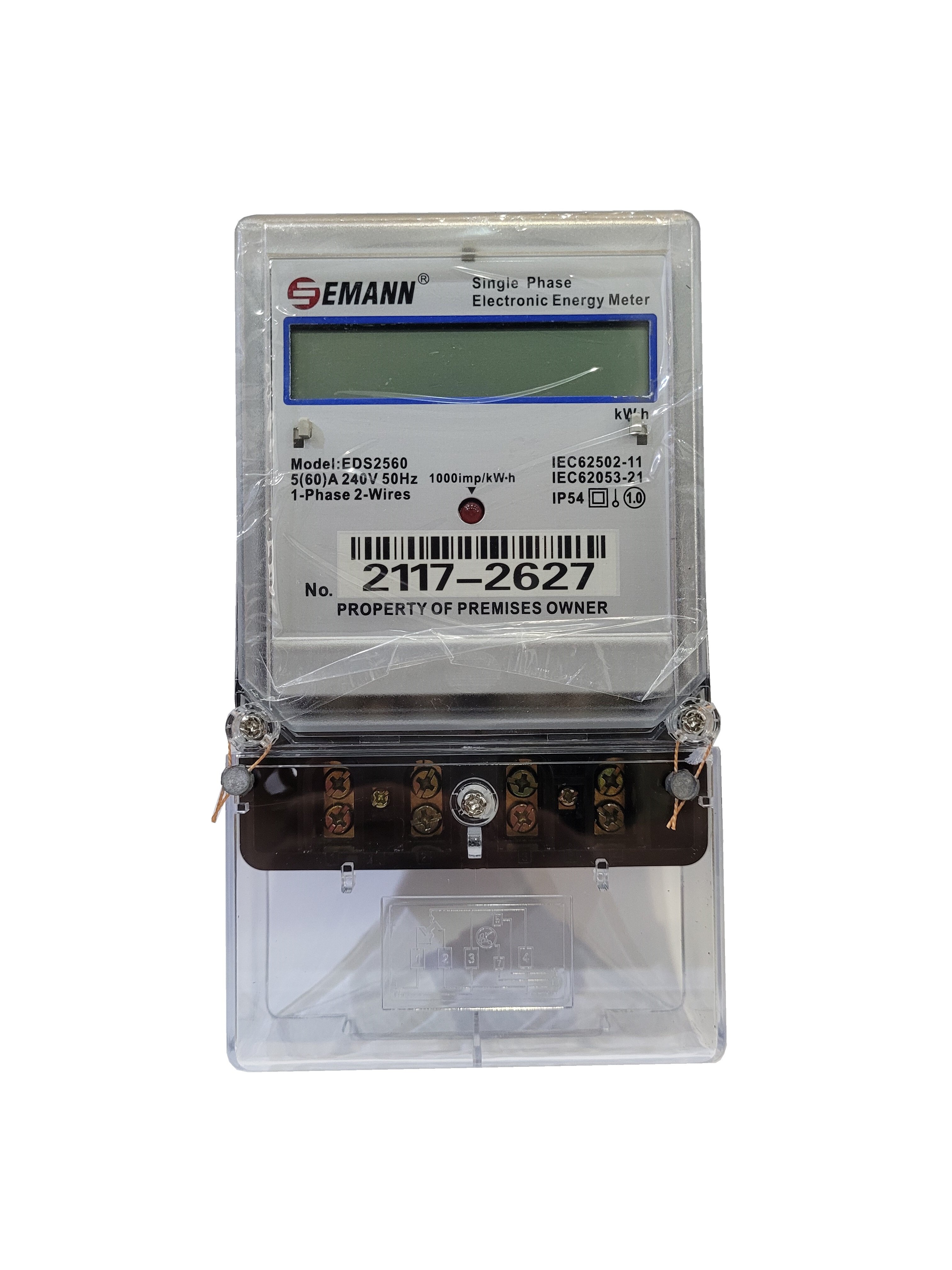 EMANN Single Phase EDS2560 & Three Phase EDS41001 Electricity Meter ...