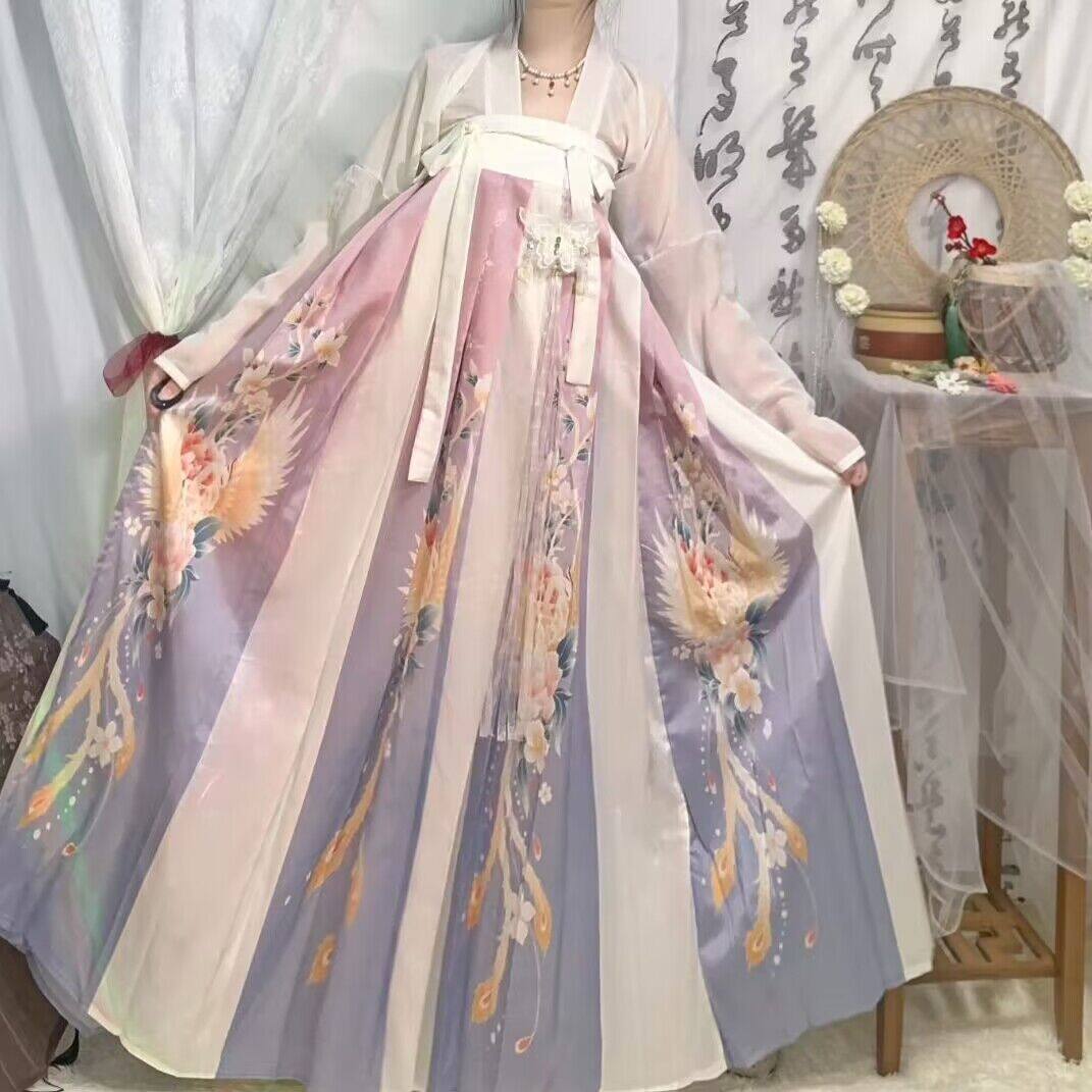 【IN Stock】Hanfu Dress Women Chinese Ancient Traditional Hanfu Cosplay ...