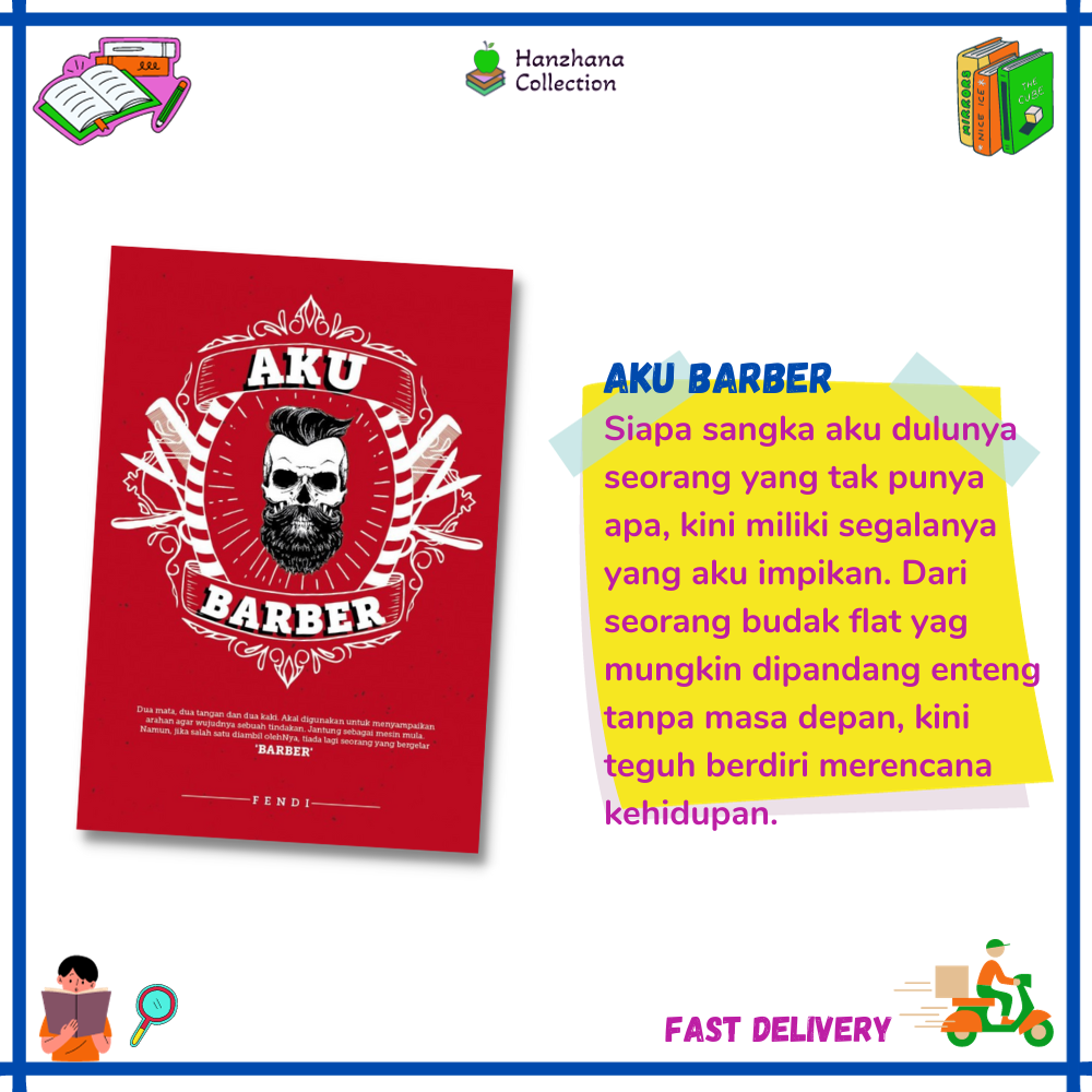Buku Aku Barber by Fendi | Lazada
