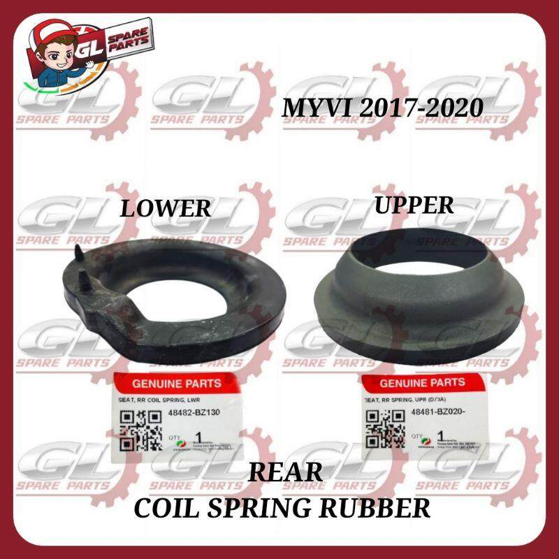 COIL SPRING RUBBER (REAR) PERODUA MYVI 2017-2022 D20N NEW MODEL (UPPER ...