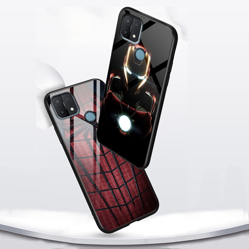 Avengers Marvel สำหรับ OPPO A5 2020 A9 2020 A31 A53 A32 A33 Realme C11 ...