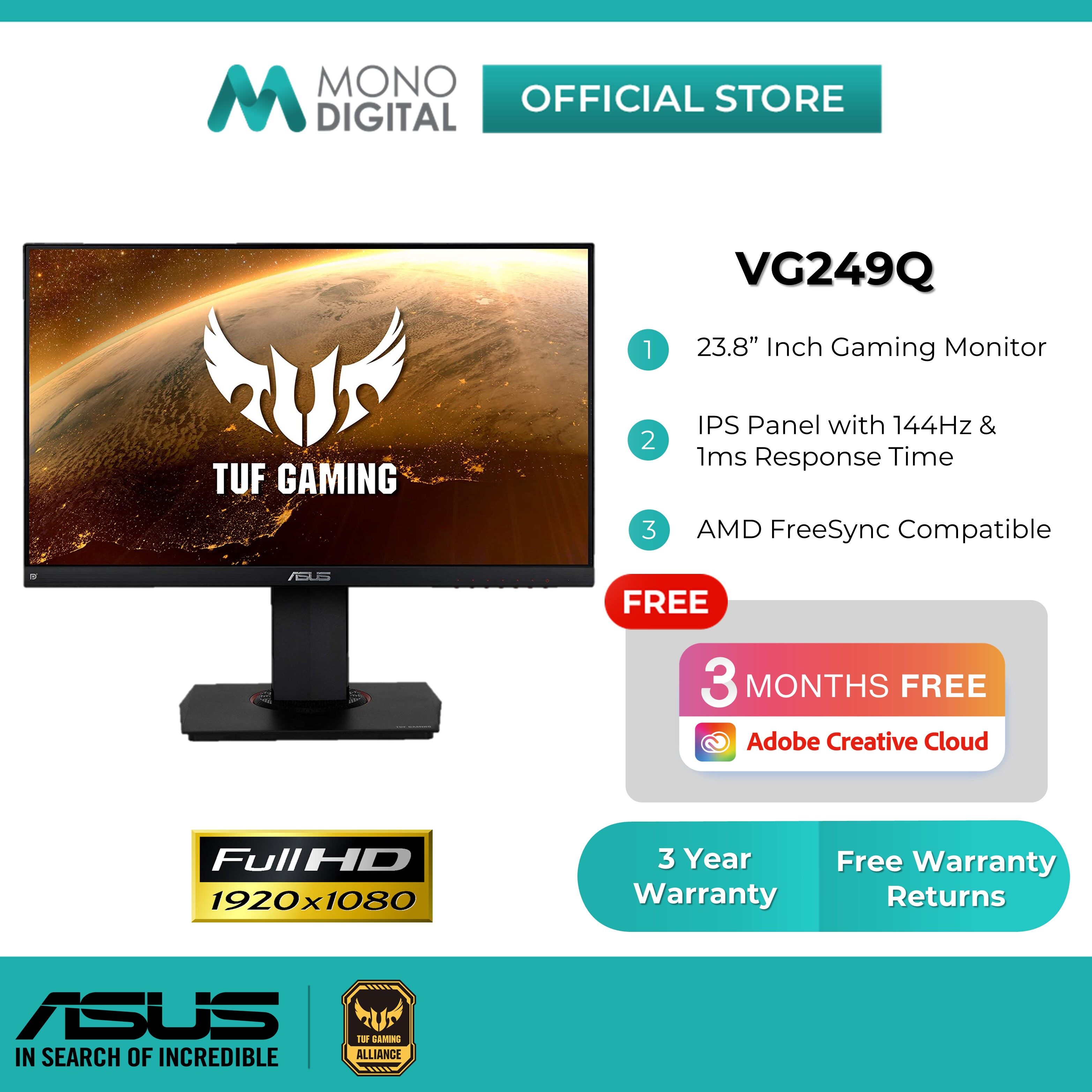 (READY STOCK) ASUS TUF Gaming VG249Q Gaming Monitor 23.8 Inch Full HD ...