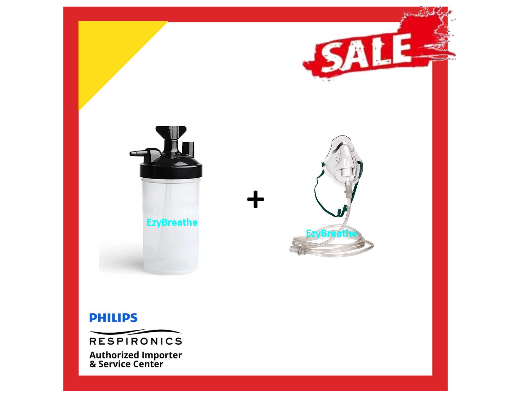 Philips Respironics Everflo Oxygen Concentrator Bottle Humidifier AND ...