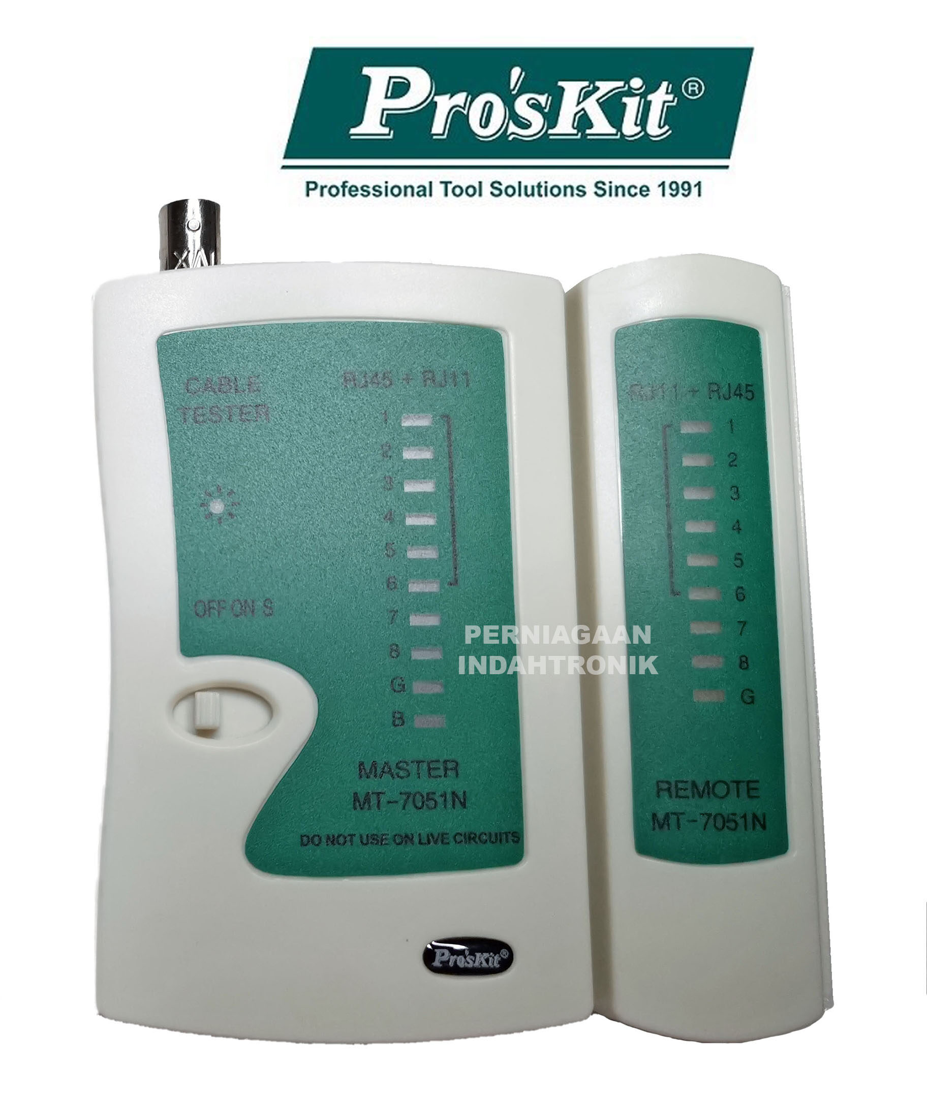 Pro'sKit Multi Modular Cable Network Cable RJ45 Tester MT-7051N | Lazada