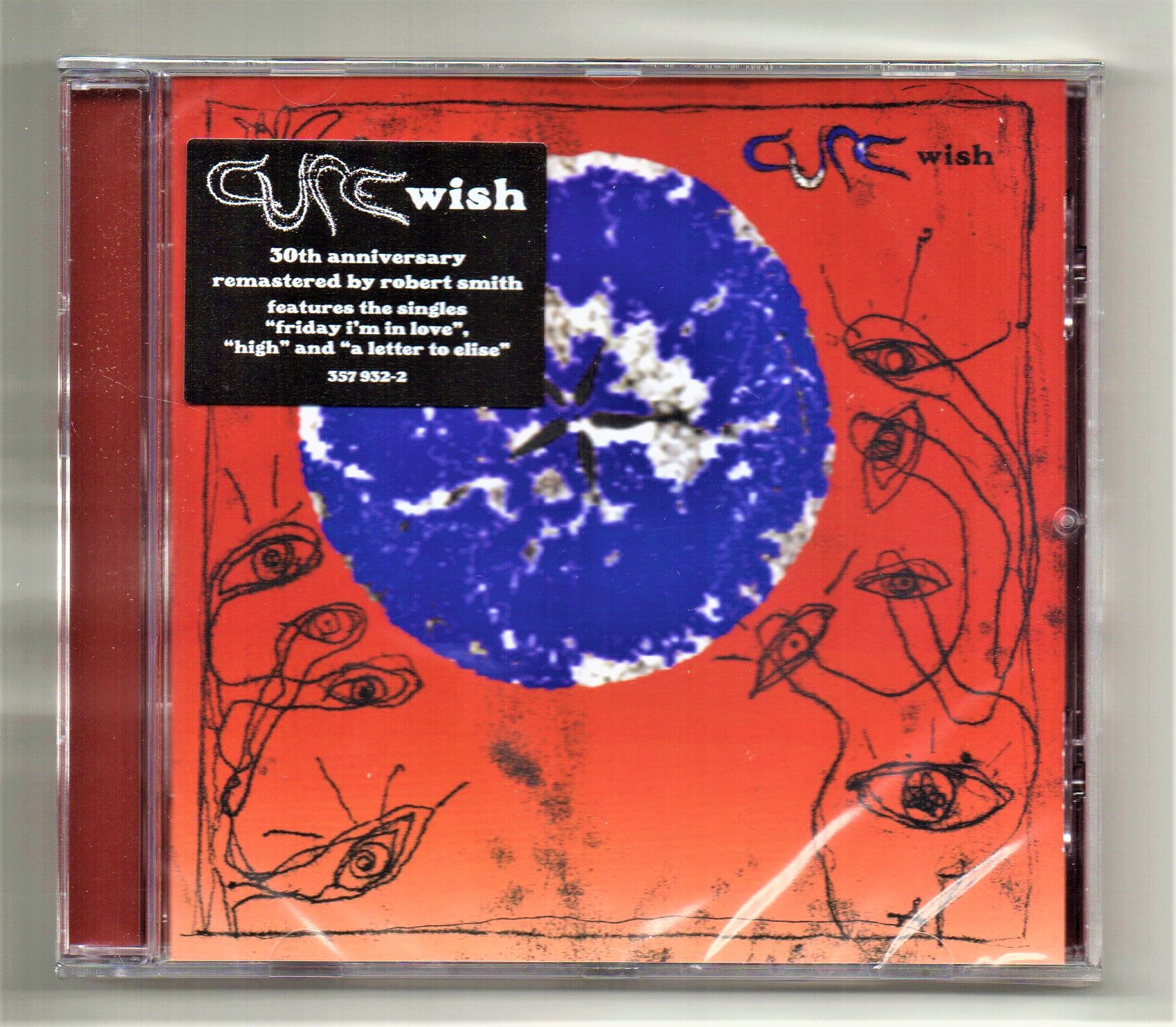 The Cure - Wish ( 30th Anniversary Remastered CD ) | Lazada