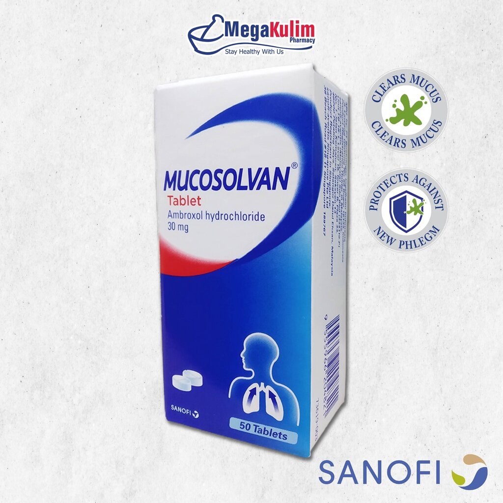 Mucosolvan Cough Tablet 30mg 10 Tab | Lazada