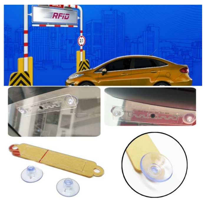 ( RFID HOLDER ) RFID Touch n Go TNG RFID Tag Sticker Protective film ...