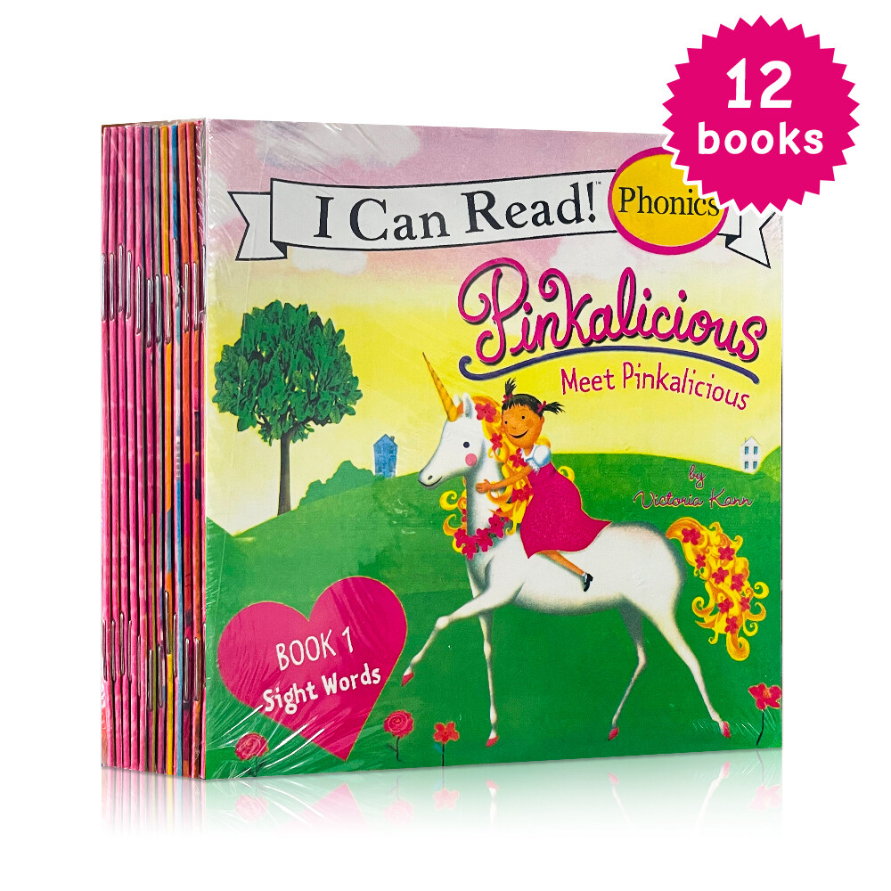12books set I Can Read Phonics Pink Alicious My Very First Picture 12books-set-i-can-read-phonics-pink-alicious-my-very-first-picture