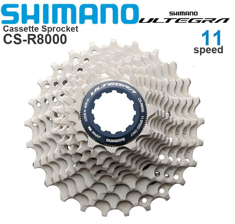 Shimano Ultegra R8000 Cassette 11 Speed Road Bike Cassette CS-R8000 11 ...