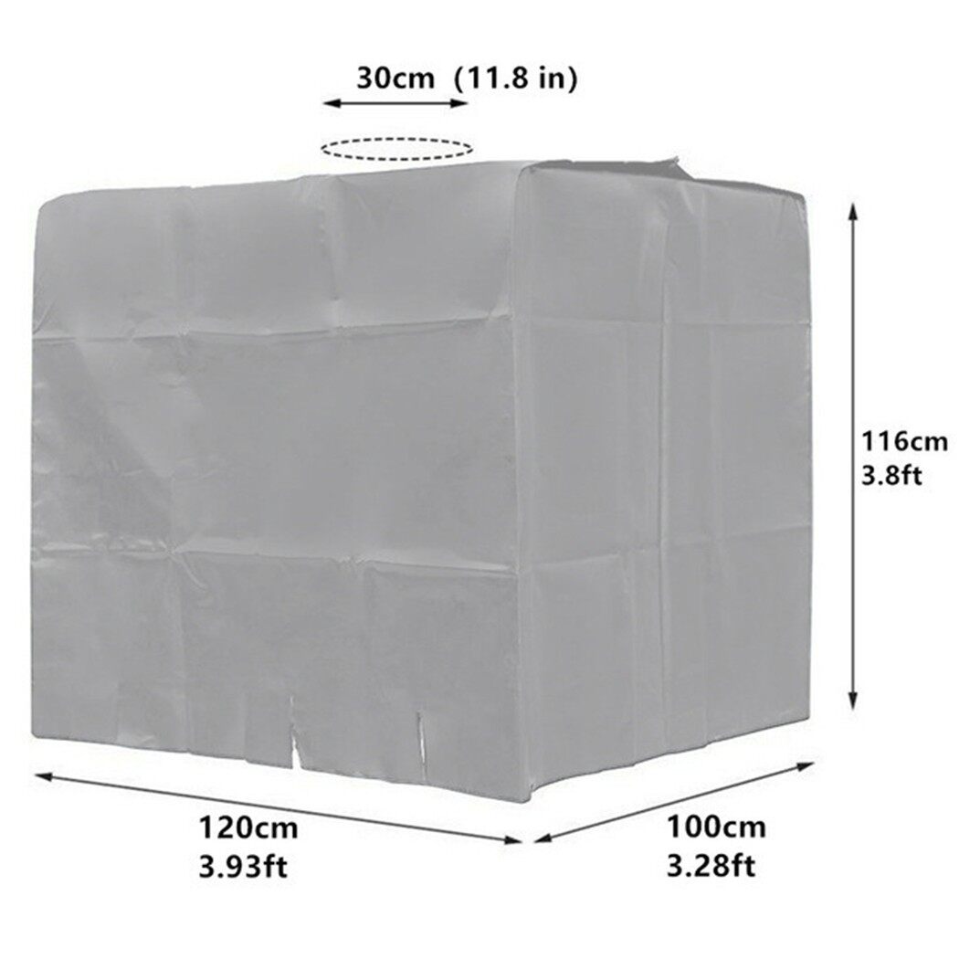 Ton Bucket Rain Cover Outdoor IBC Water Tank Cover Bucket Protection ...