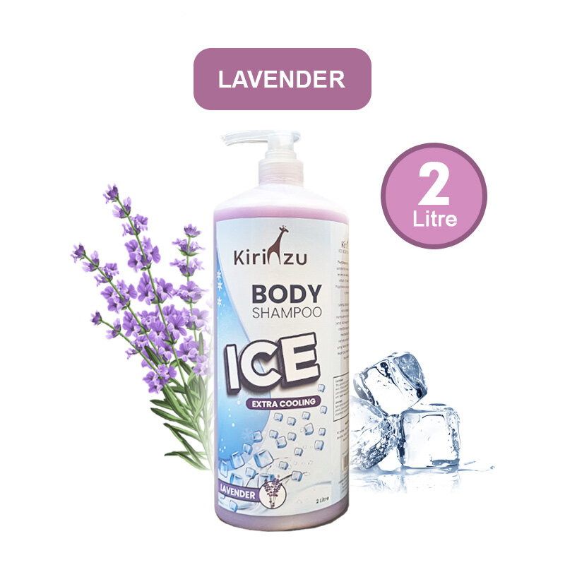 Kleenso Kirinzu Ice Extra Cooling Body Shampoo 2 Litre Lavender / Goat ...