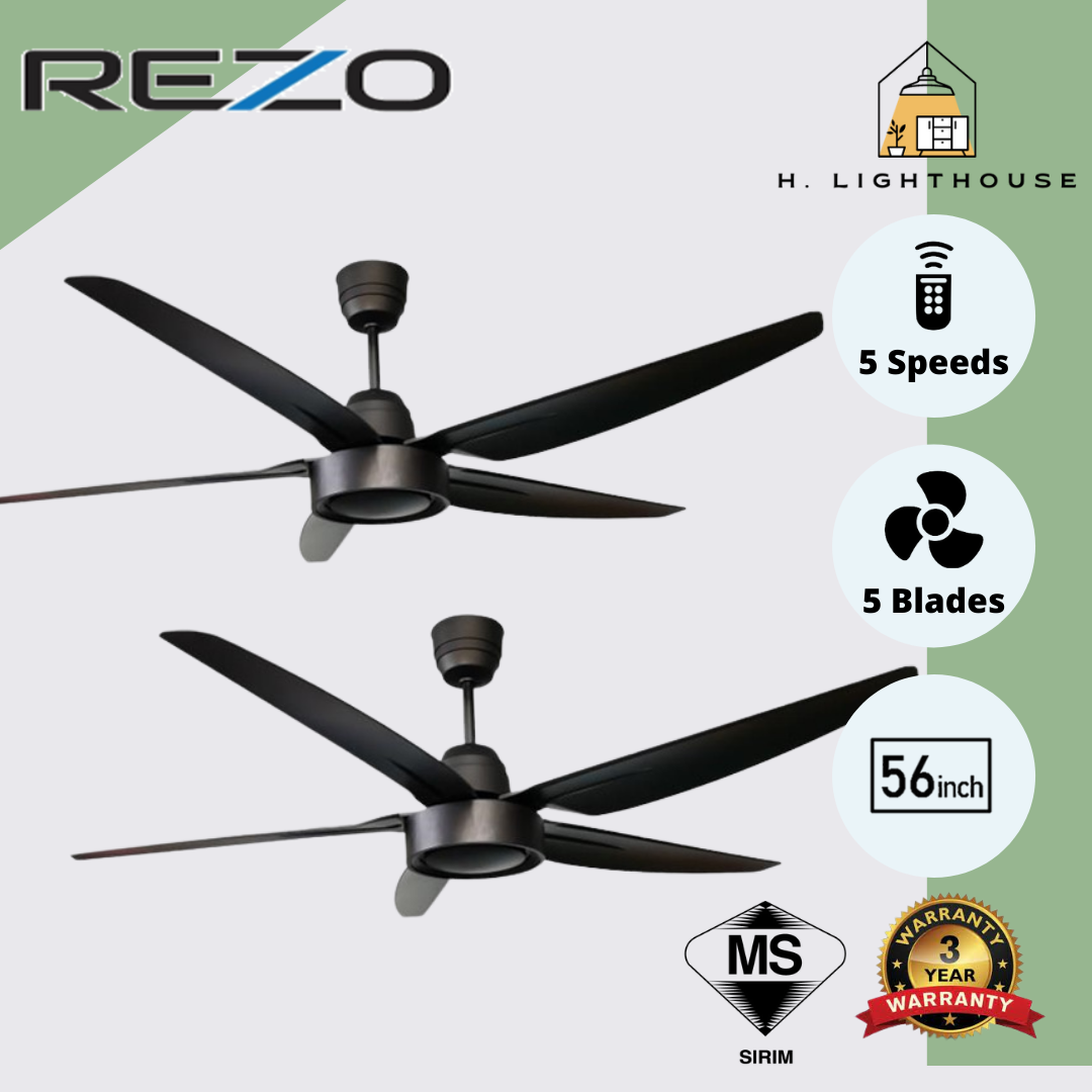 REZO Ceiling Fan S106 S306 With Warranty | Lazada