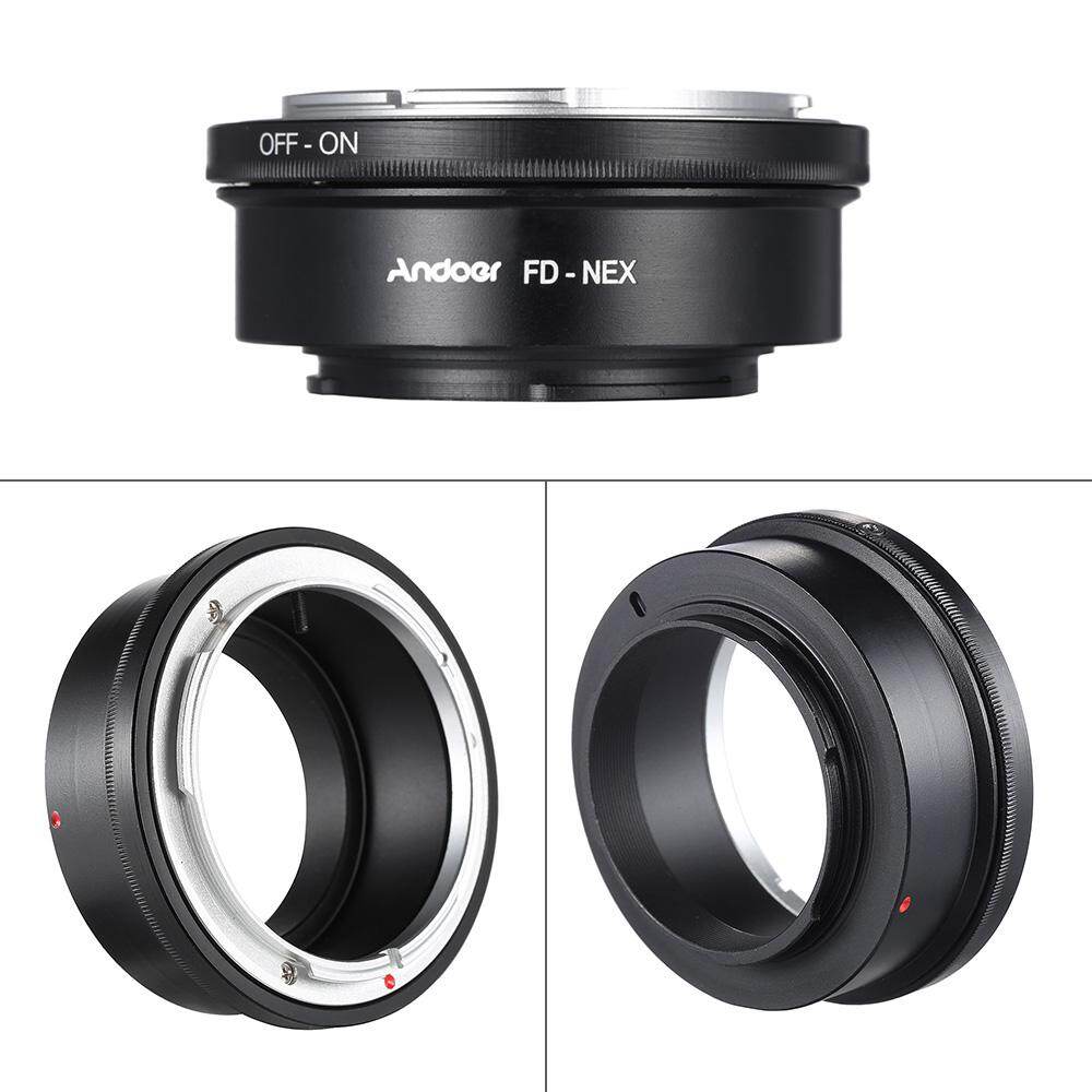 Andoer FD-NEX Adapter Ring Lens Mount for Canon FD Lens to Fit for Sony ...