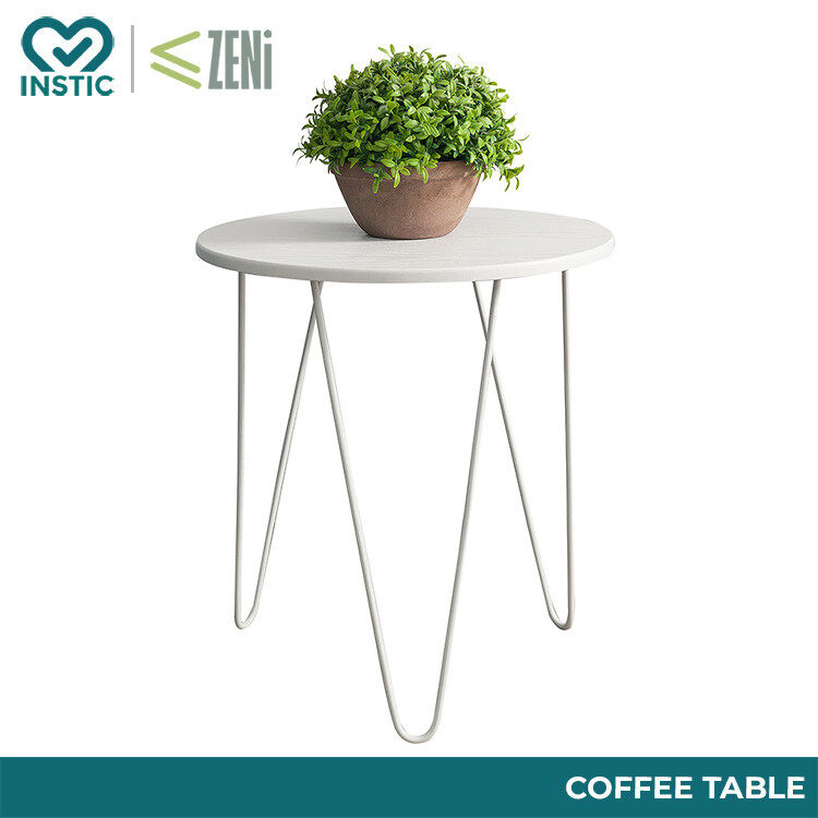 ZENi Wooden Coffee Table | Minimalist Table for Living Room and Bedroom ...