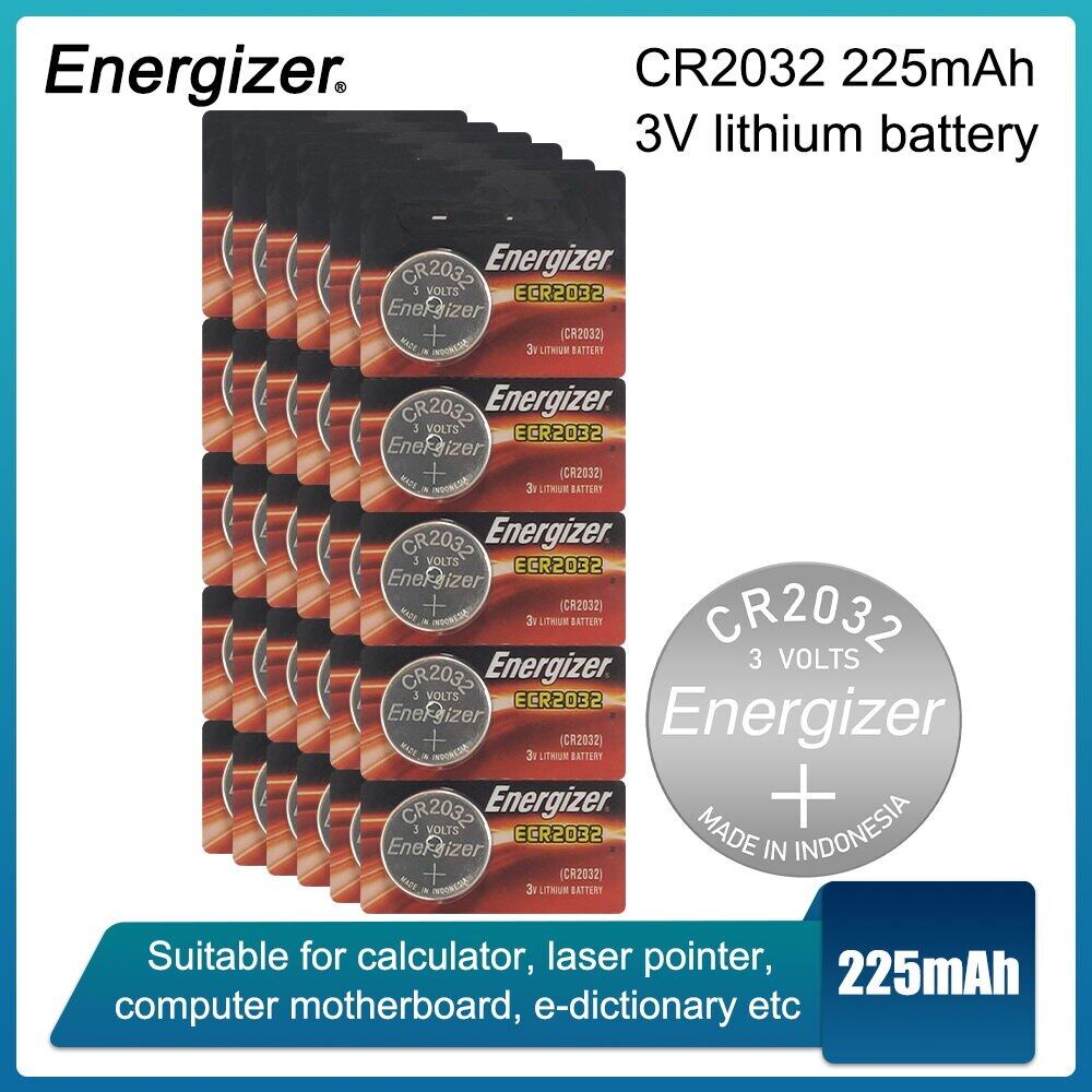 Original Energizer 3V CR2032 CR 2032 Lithium Battery For Watch ...