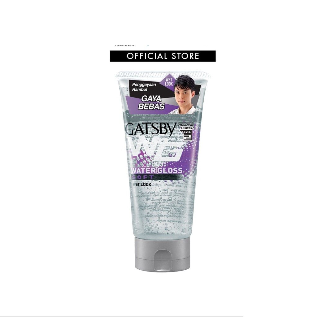 GATSBY WATER GLOSS / WET LOOK GEL 170G - SOFT TUBE | Lazada