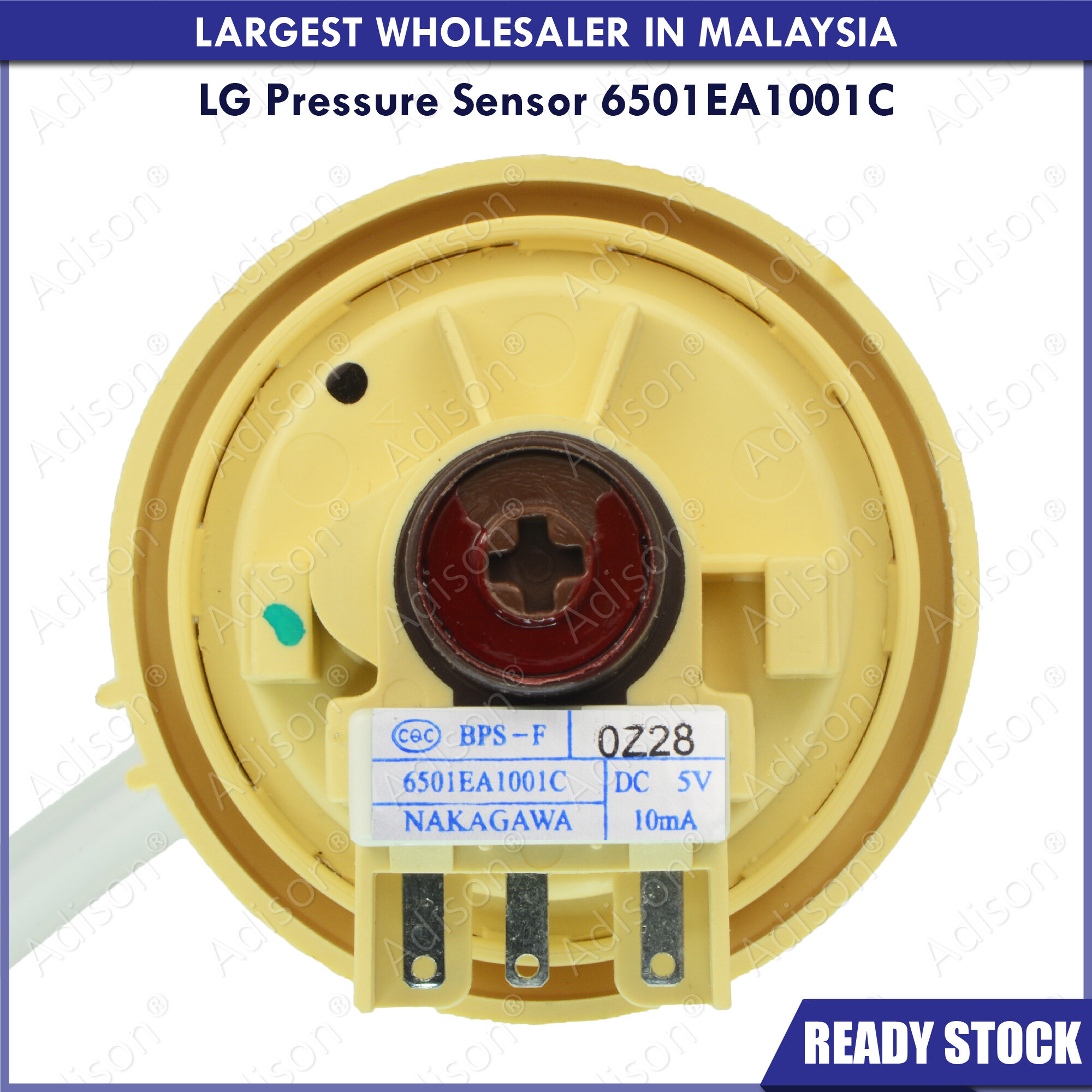 LG DC-5V 3 Pin Pressure Switch / Pressure Sensor 6501EA1001C Complete ...