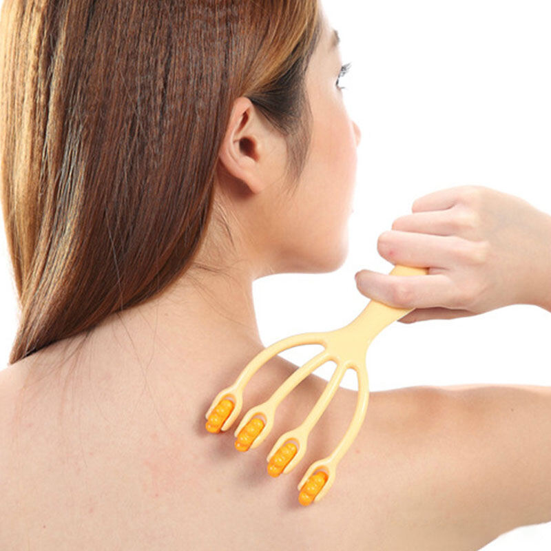 Handheld Octopus Shape Head Massager Scalp Claws Slimming Body Massage ...