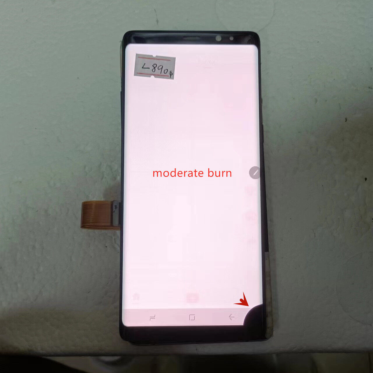 Super AMOLED สำหรับ Samsung Galaxy Note8 LCD หมายเหตุ8 N950A N950U ...