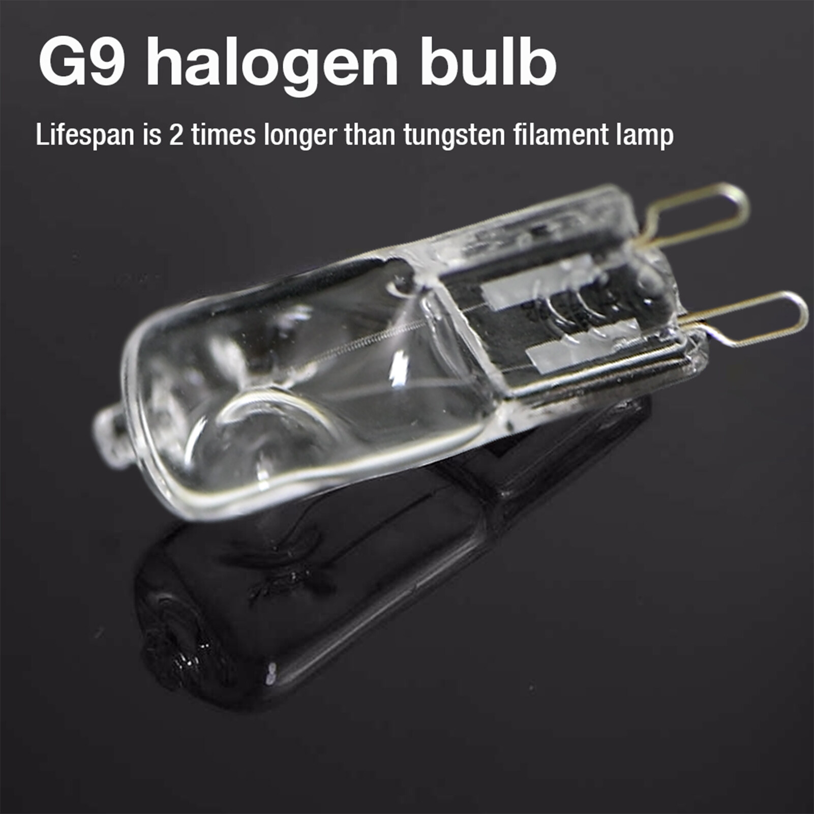 Halogen Oven Lamp G9 40 W Oven Lamp 350LM 2600K Halogen bulb , 220 V ...